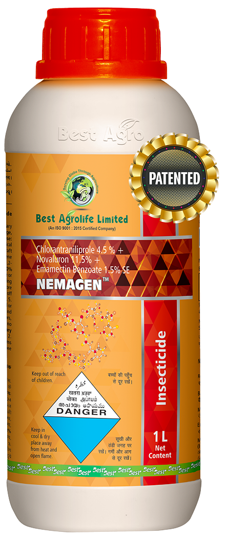Aerial Agro’s insecticide Nemagen for Brinjal