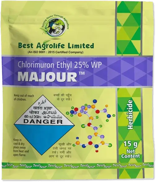 Aerial Agro herbicides majour Chlorimuron Ethyl 25% WP